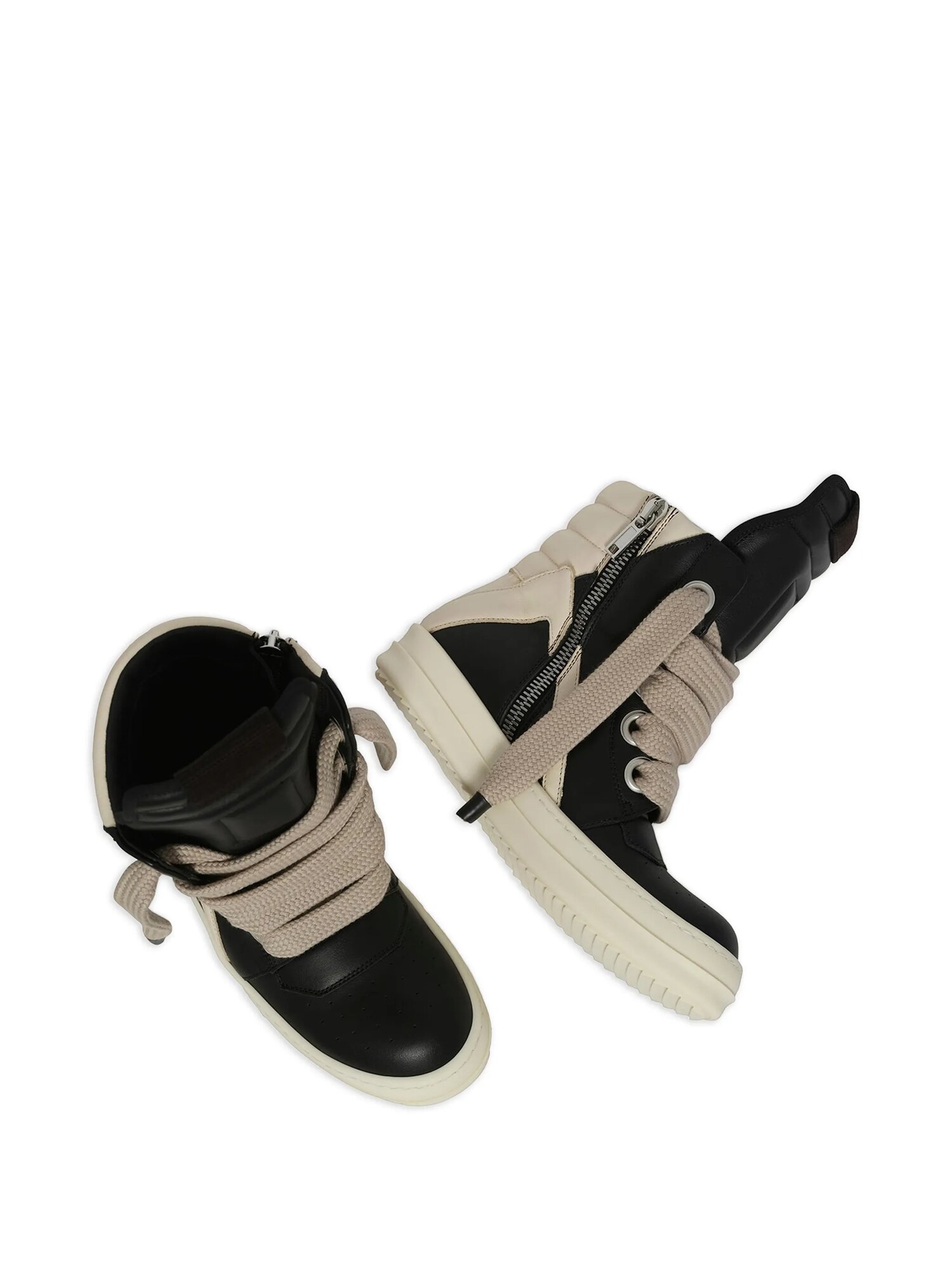 Кроссовки Rick Owens Geobasket, размер 37 EU, black/black — фото 1