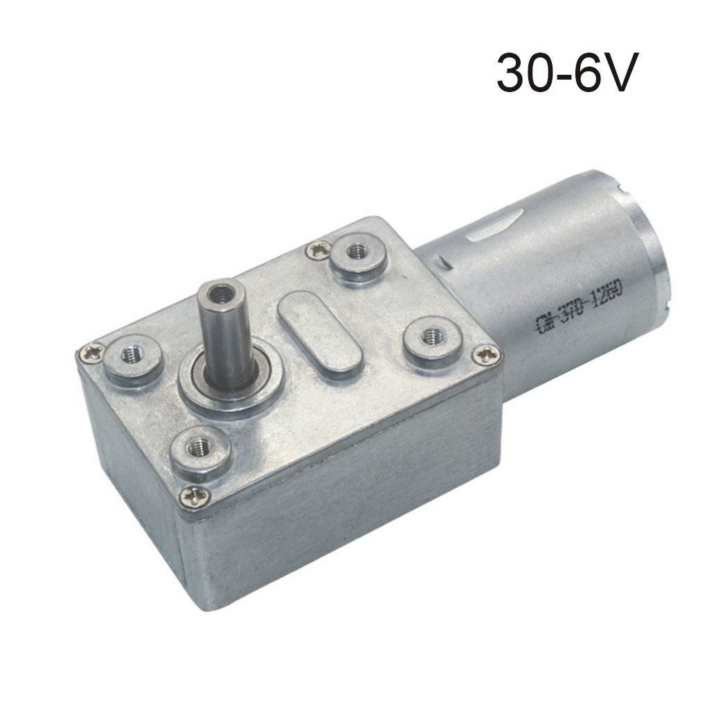 Реверсивный червячный мотор JGY370, 30 - 6V