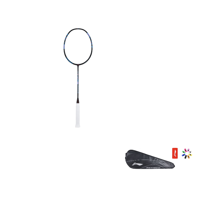 Ракетка для бадминтона унисекс Li Ning Thunder BIGBANG Full Carbon Offensive Type Heavy Head, Stiff Shaft Advanced Level