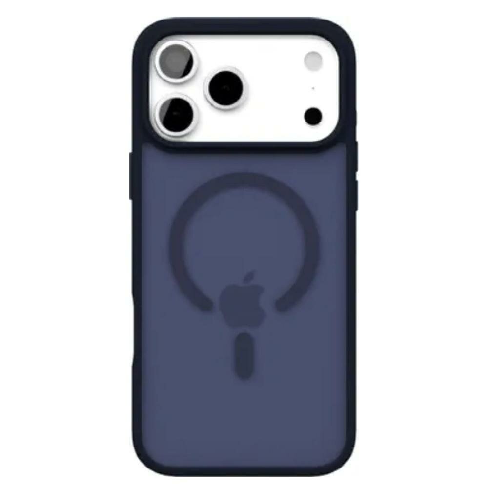 Чехол (клип-кейс) VLP Bloom Case, для Apple iPhone 17 Pro Max, темно-синий