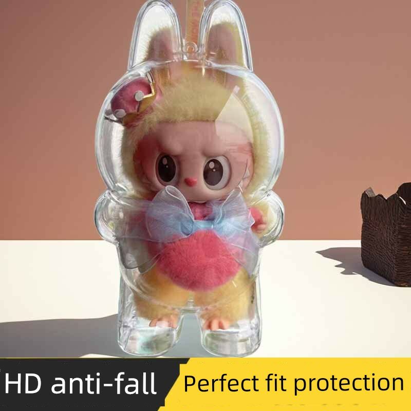 Чехол из прозрачного жесткого пластика для серии «Шахматный Король» (Chess King), подходит для фигур POPMART