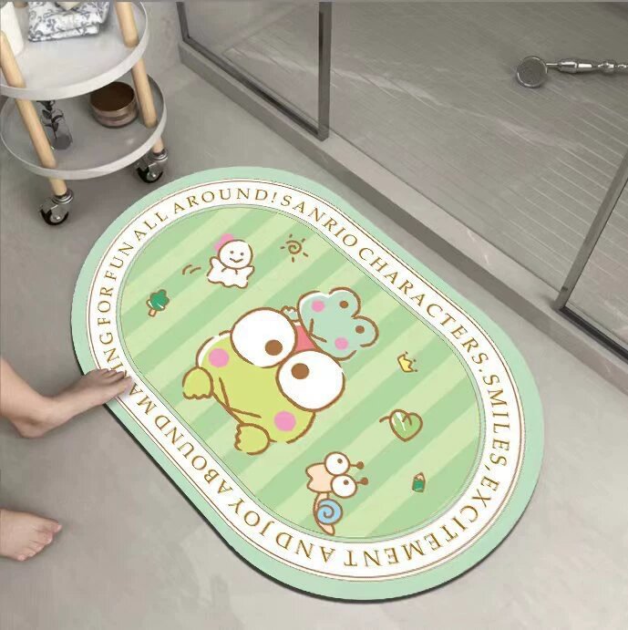 Фигурка-брелок Keroppi Sanrio: большеглазая лягушка, плюшевая игрушка, подвеска, игрушка-сюрприз в закрытой коробке,