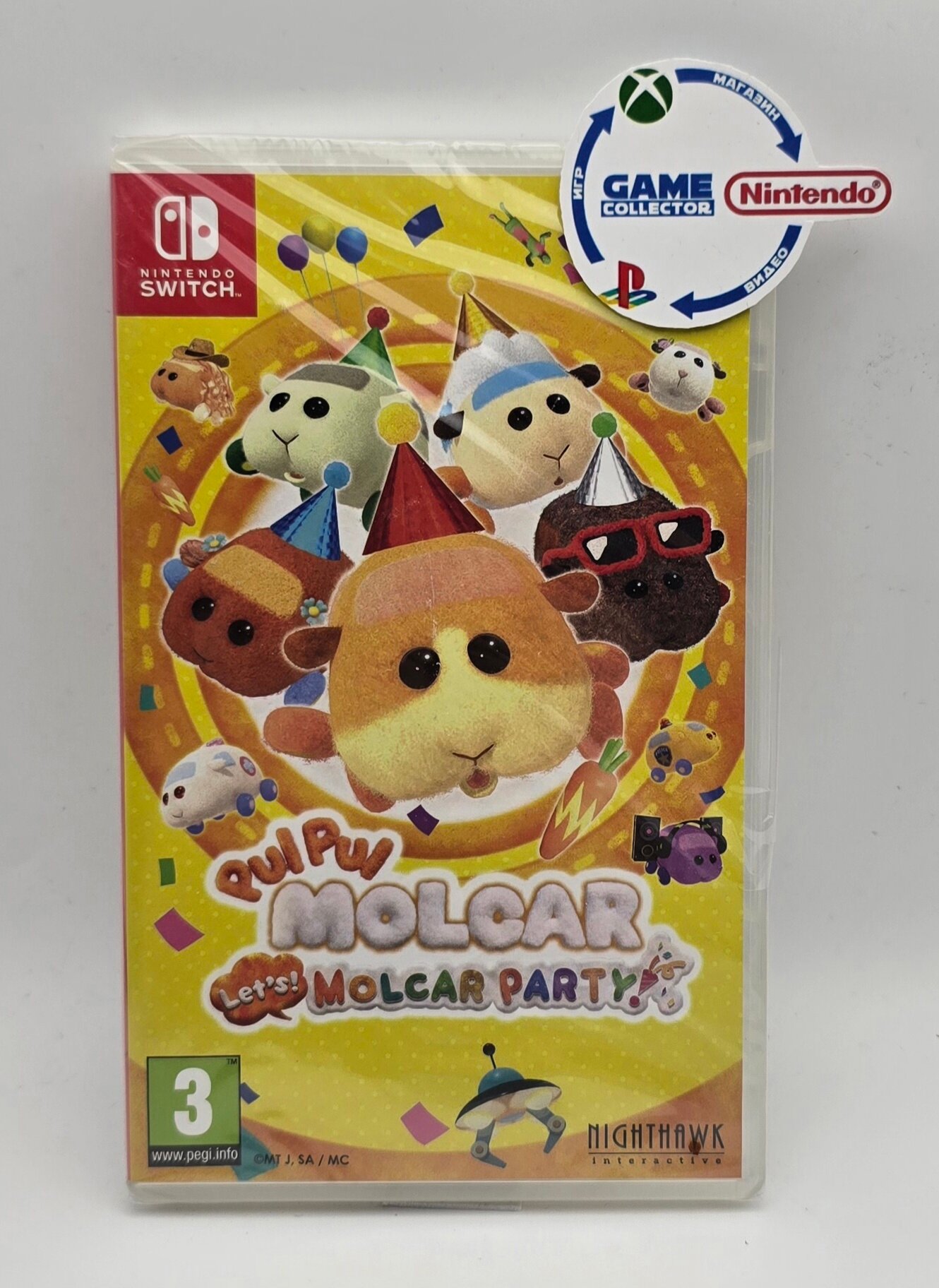 Игра Pui Pui Molcar Let's ! Molcar Perty ! Для Nintendo Switch на картридже на английском языке
