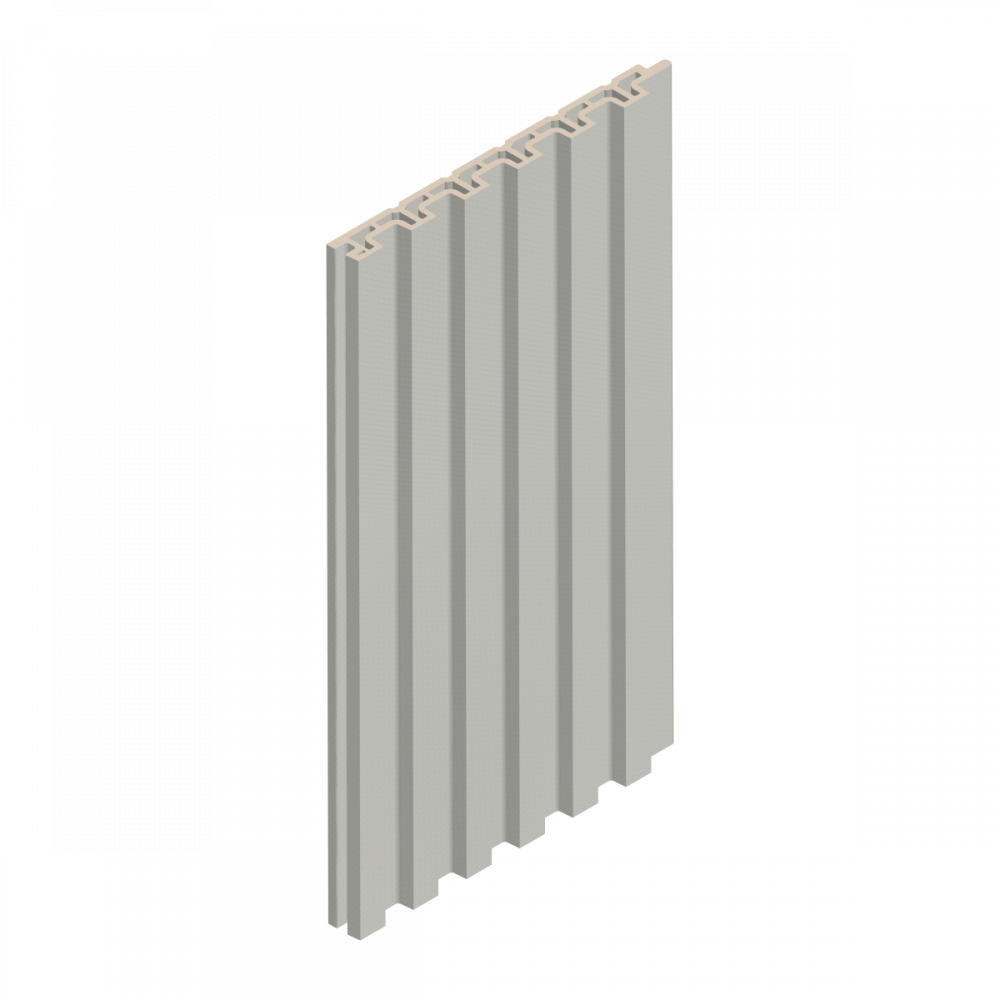 Стеновая Панель Ultrawood NEXT WPC 002 WH Д2900хВ118хТ11 мм / Ультравуд.