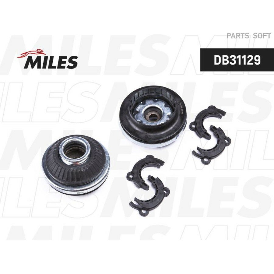 Опора амортизатора передняя (с подшипником) OPEL ASTRA H 04- (LEMFORDER 2696001) DB31129 MILES DB31129