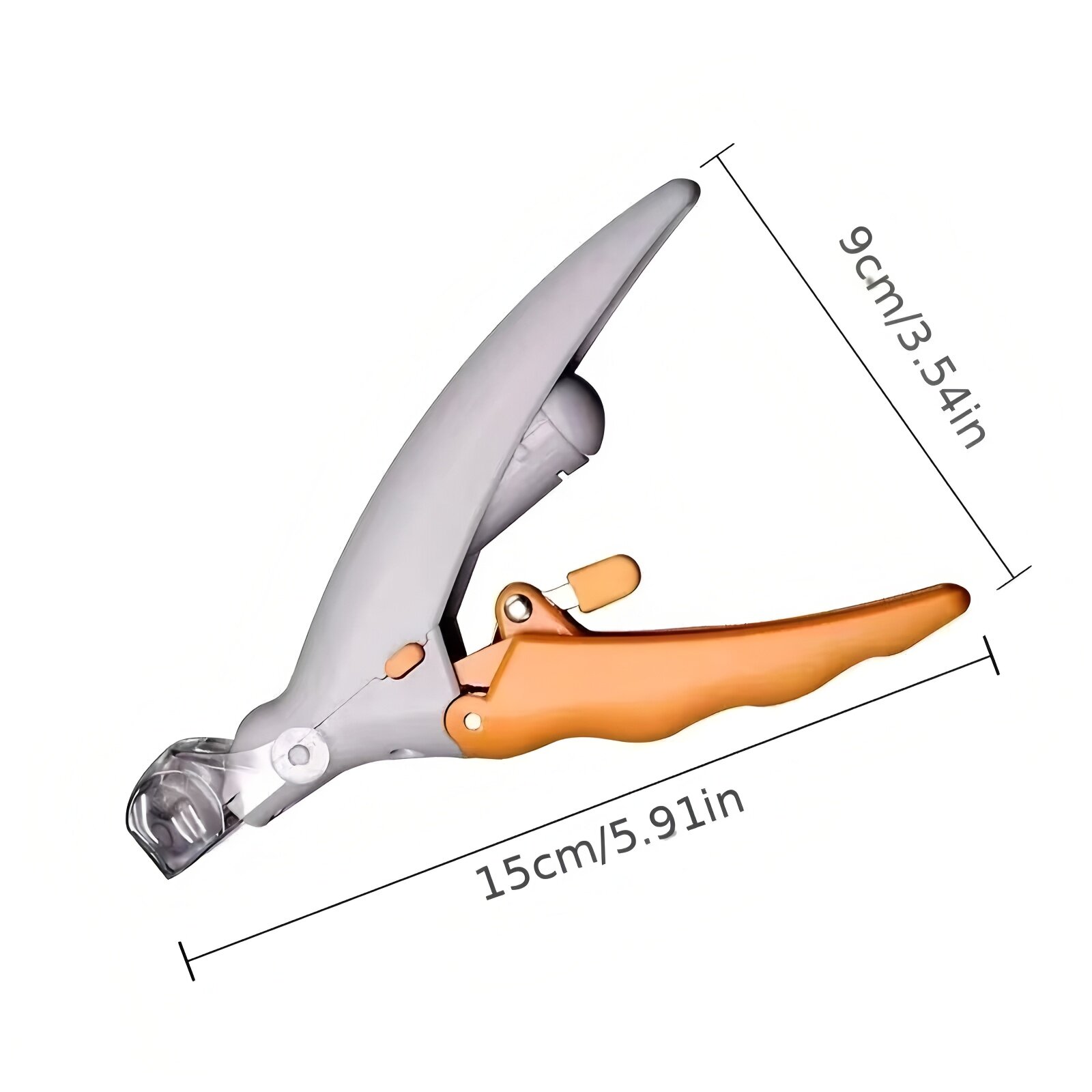 Светящиеся кусачки для ногтей домашних животных 15*9CM. Увеличить в 5 раз