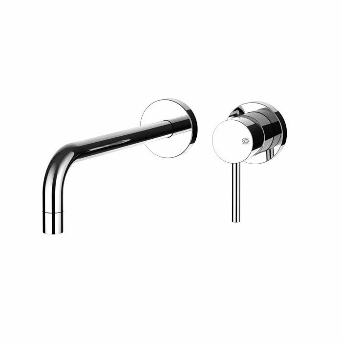 Смеситель для раковины Gessi 44825#031 встраиваемый, скрытого монтажа, хром, глянцевый, кран для ванной в раковину, из латуни, рычажный, с керамическим картриджем