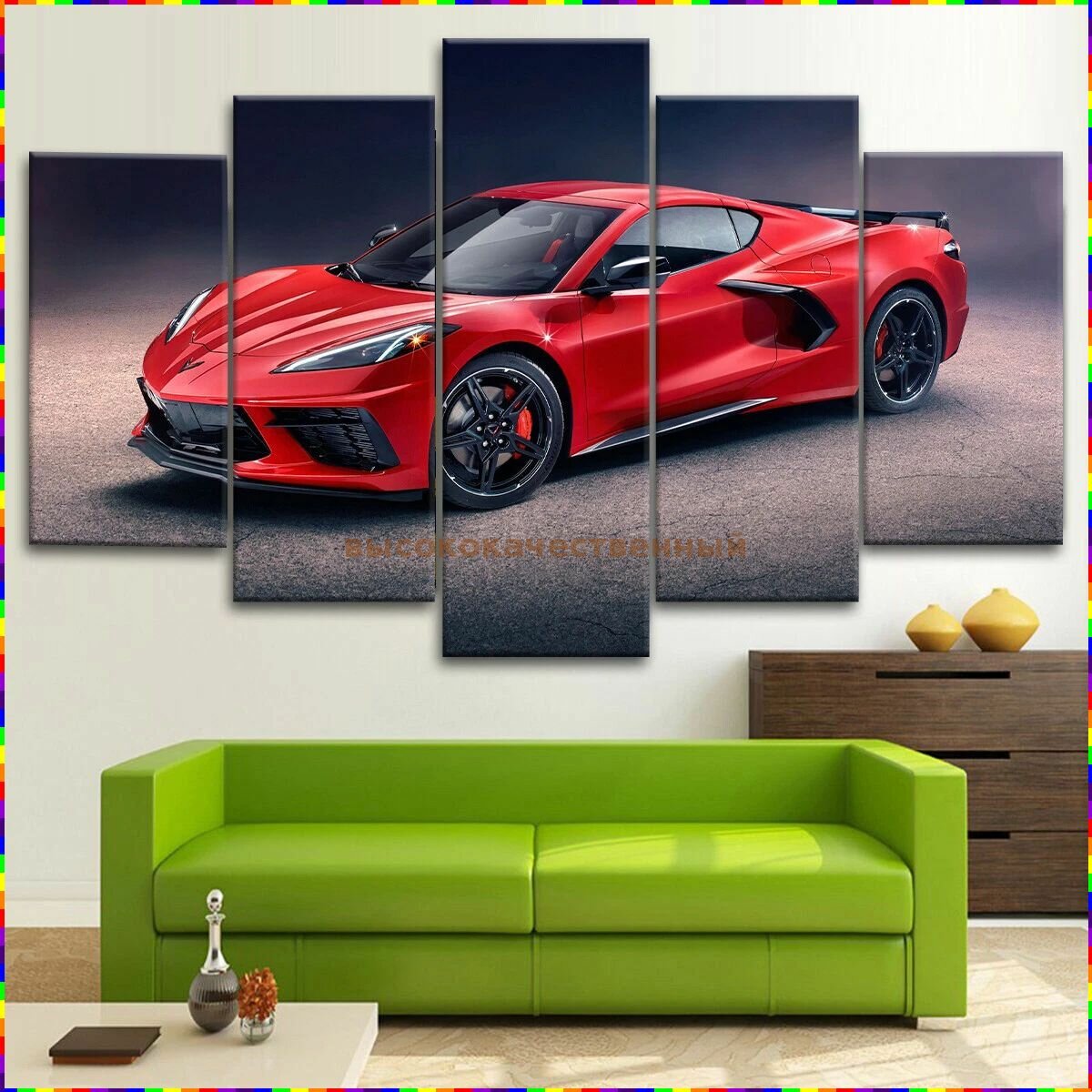 Модульная картина 55x100 см
