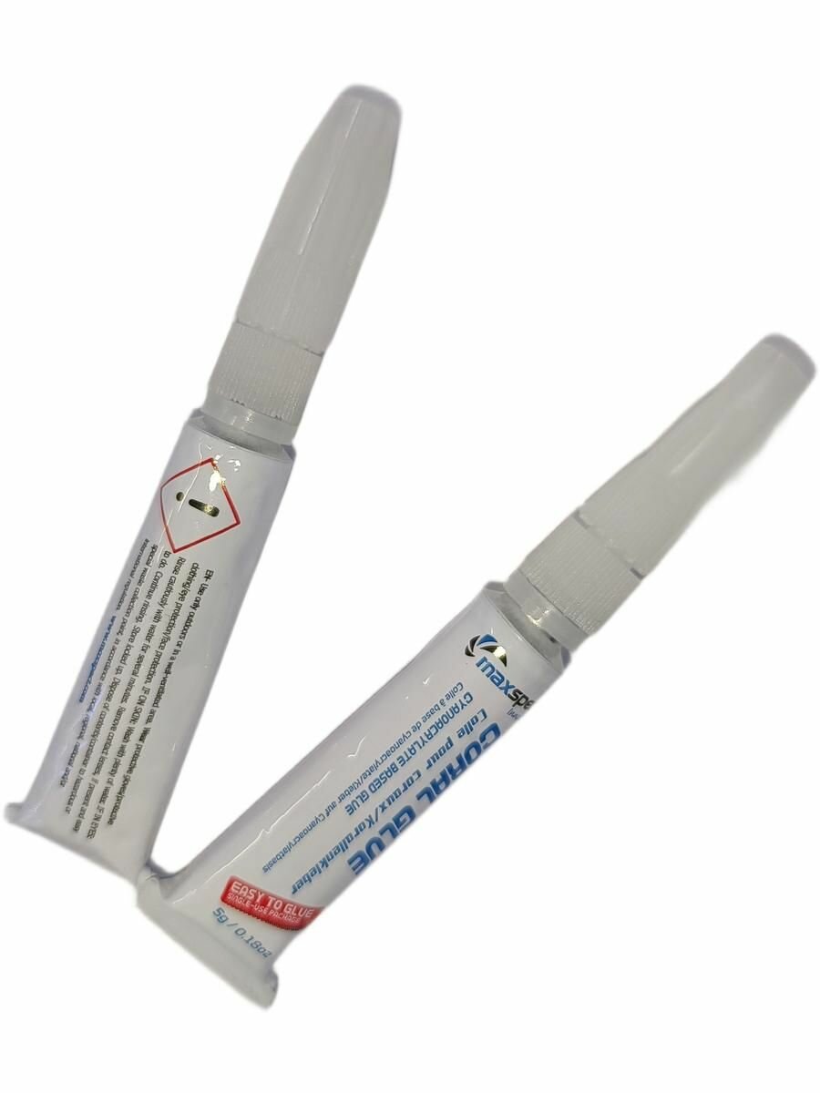 Клей гель для кораллов Maxspect coral glue 5г. 2шт