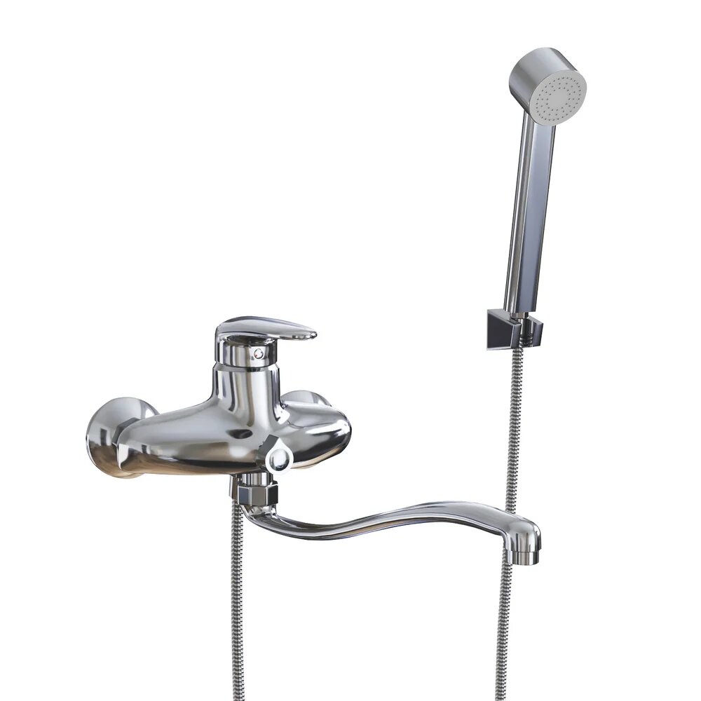Смеситель для ванны и раковины 40k MIXLINE ML08-02