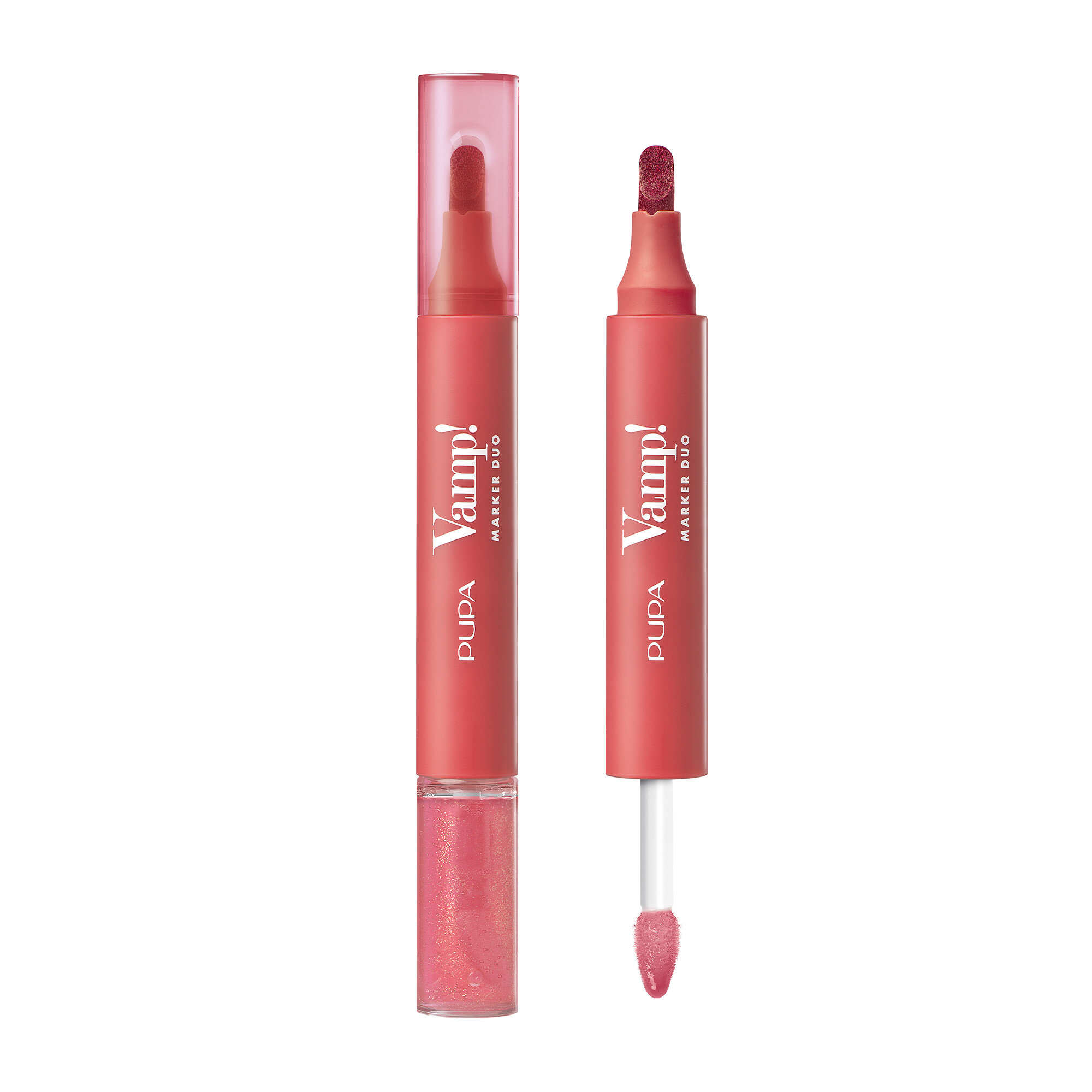 PUPA VAMP MARKER DUO Маркер и блеск для губ Пряная малина
