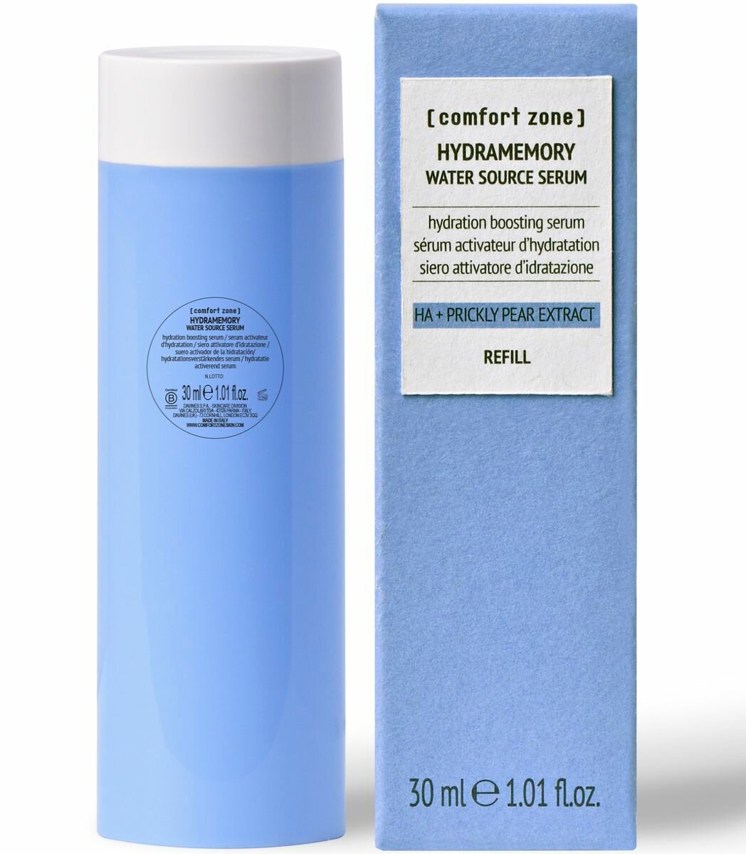 Comfort Zone Сыворотка для лица "Глубокое увлажнение" сменный блок Hydramemory Water Source Serum Refill 30g