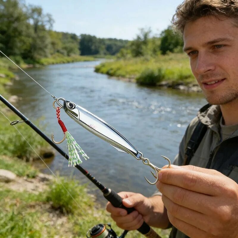 Имитация рыбных наживок-пилкеров для пресноводной и морской рыбалки / Luya bait Pilkers