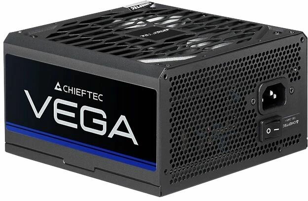 Блок питания Chieftec Vega 850W 80 Plus Gold (PPG-850-S) черный - ATX 20+4 пин, 4 pin + 4 pin CPU, 6 SATA, 4 x 6+2 pin, 12vhpwr (12+4pin) PCI-E
