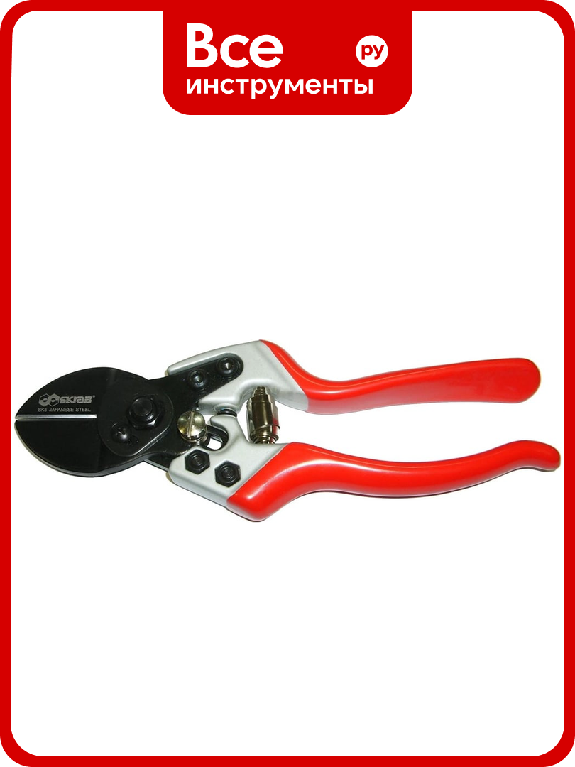 Секатор-сучкорез SKRAB 200 мм, 2-х сторонний, тефлон, SK5 28482