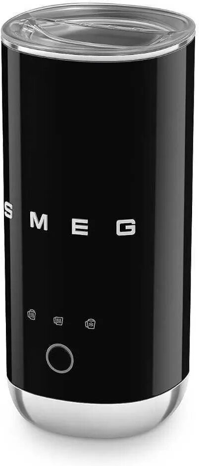 Вспениватель молока Smeg MFF02BLEU, черный
