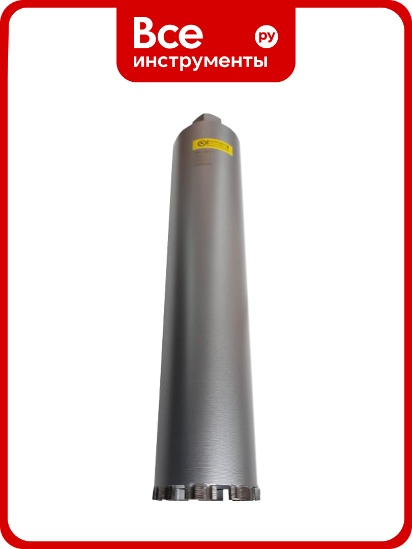 Коронка алмазная по бетону Hilberg 102x450 мм Laser 1 1/4 UNC HD713