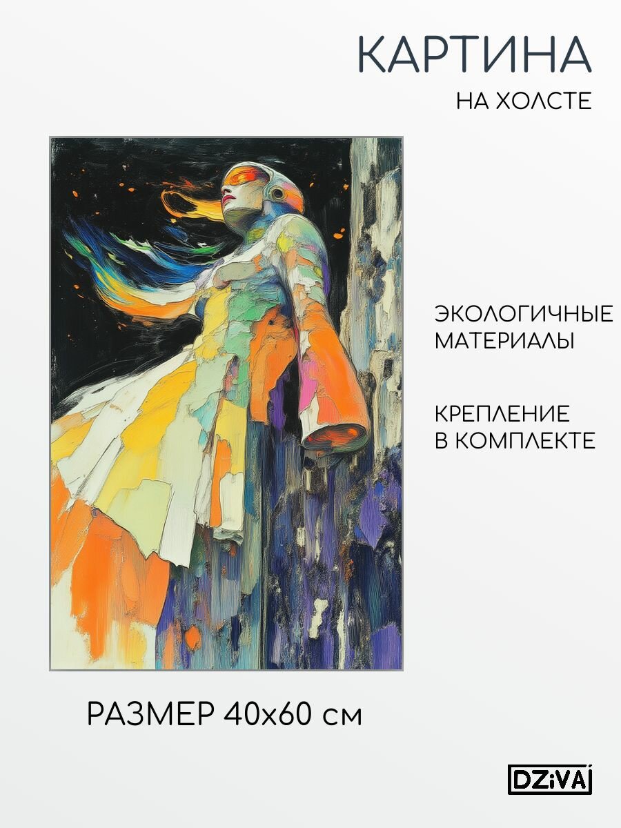 Картина на холсте Минималистичный постер 40x60 см