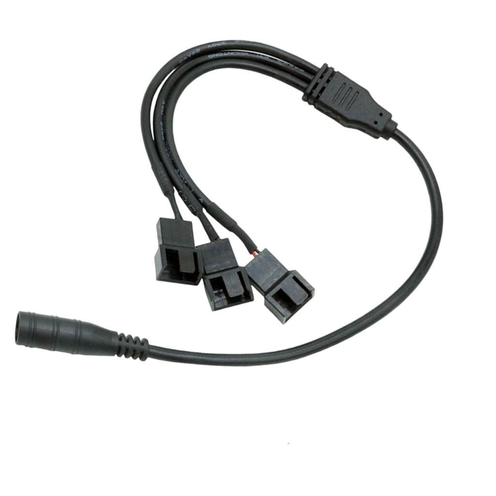 Разветвитель для вентилятора DC5521–4pin, Тип 2