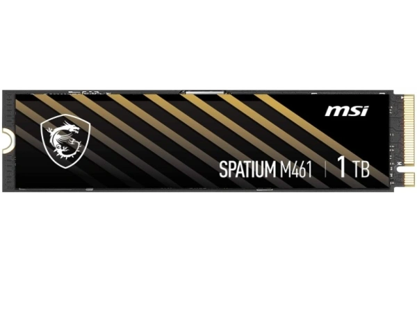 S78-440L1D0-P83 / MSI SSD SPATIUM M461, 1000GB, M.2(22x80mm), NVMe, PCIe 4.0 x4, 3D TLC, RW 50003200