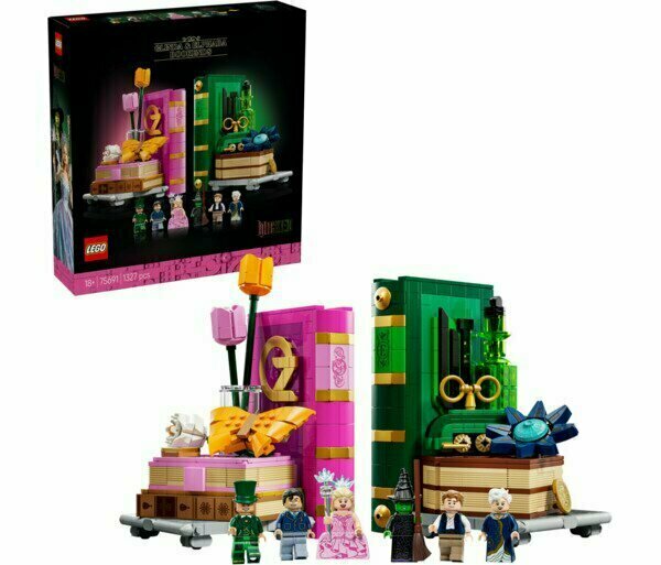 Конструктор LEGO 75691 Glinda & Elphaba Bookends Книжный шкаф Глинды и Афабы
