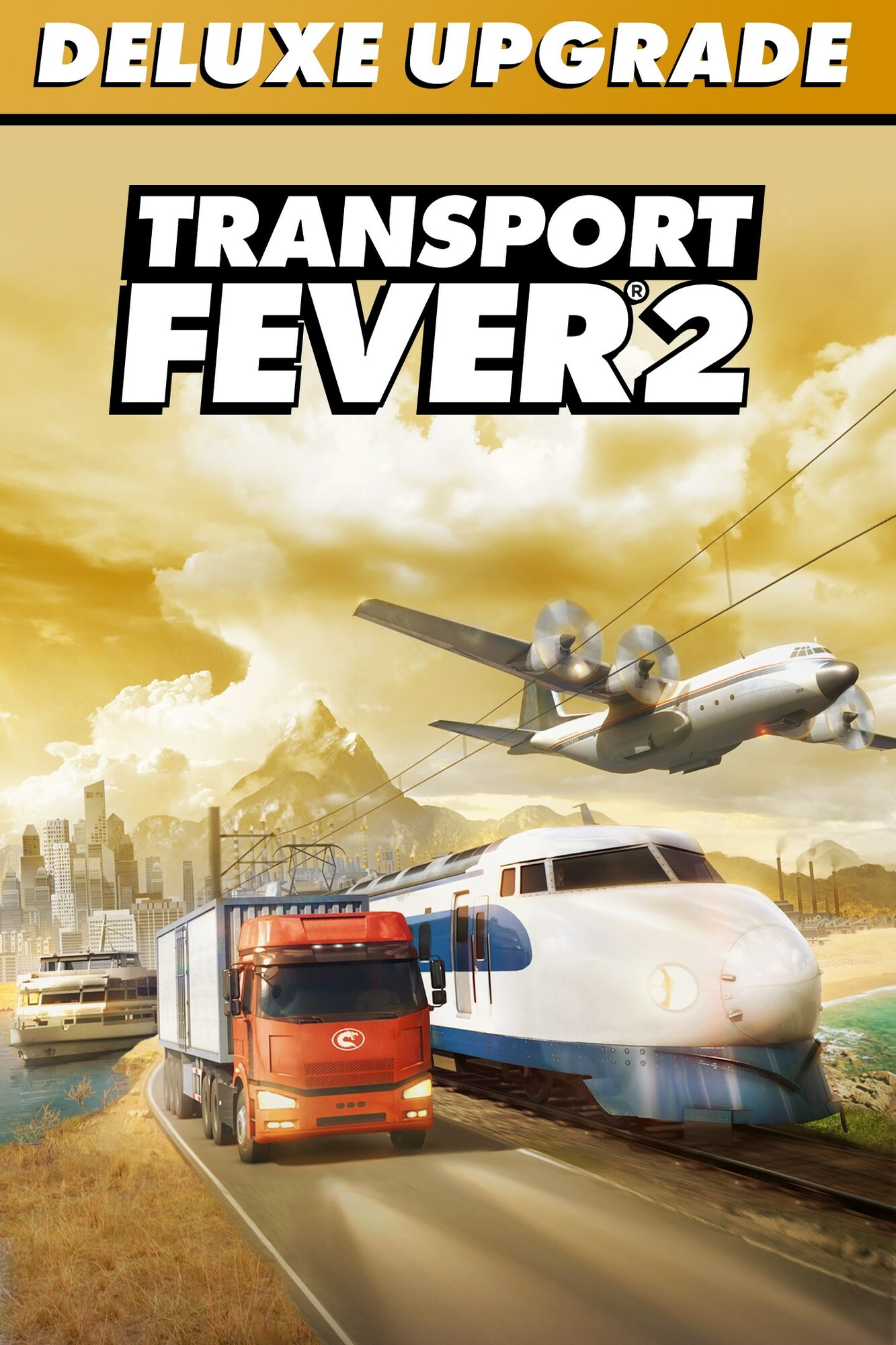 Улучшение Transport Fever 2: Console Edition - Deluxe Upgrade — Xbox Series X|S, Xbox One — Ключ активации