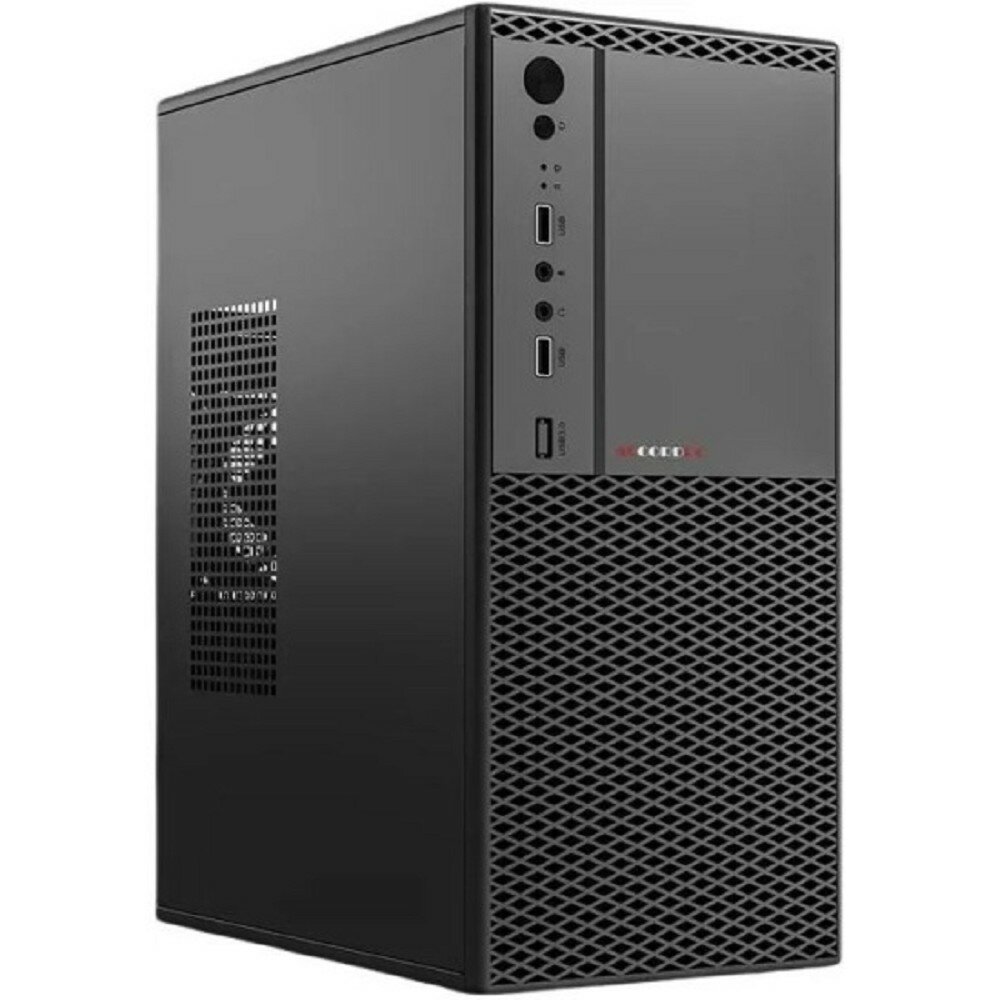 Корпус для ПК ACCORD сталь 0.35 мм ATX 2 USB без БП
