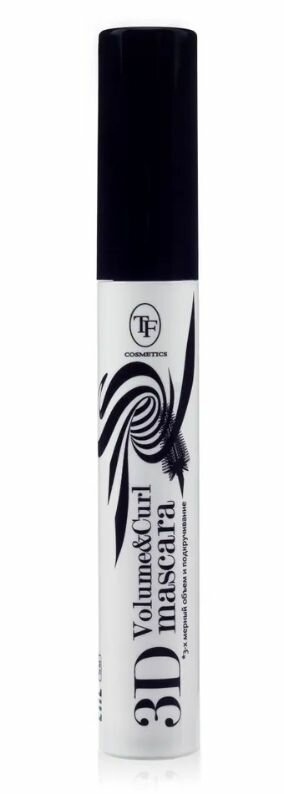 TF cosmetics Тушь для ресниц Black&White Show Mascara, черная