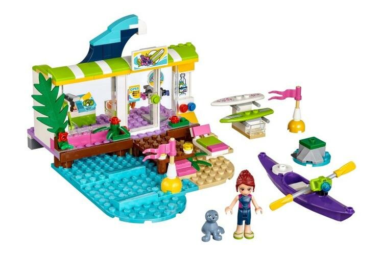 Конструктор унисекс LEGO Good Friend Collection Серф-шоп в Хартлейк Сити 41315