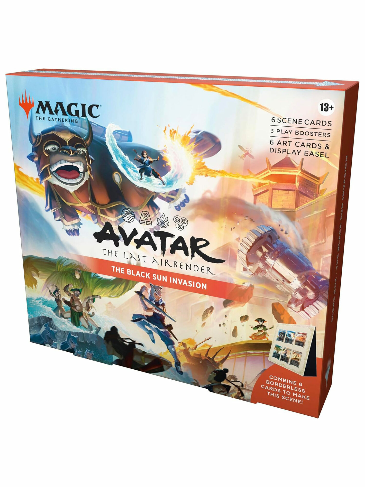 Magic The Gathering: Scene Box The Black Sun Invasion MTG издания Avatar The Last Airbender на английском