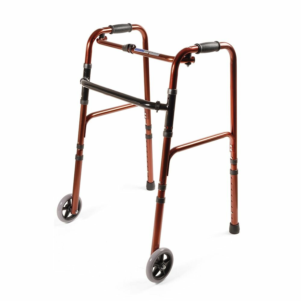 Ходунки шагающие R Wheel, бронзовые
