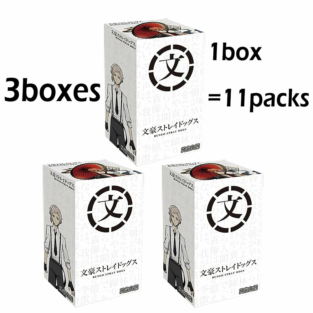 Коллекционная карта Bandai Bungo Stray Dogs Изюми Кёка 3 Boxes