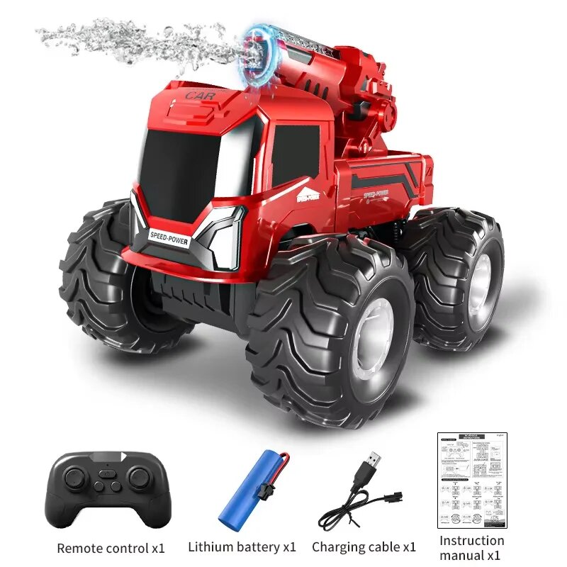 Радиоуправляемый монстр JJRC Q226 красный