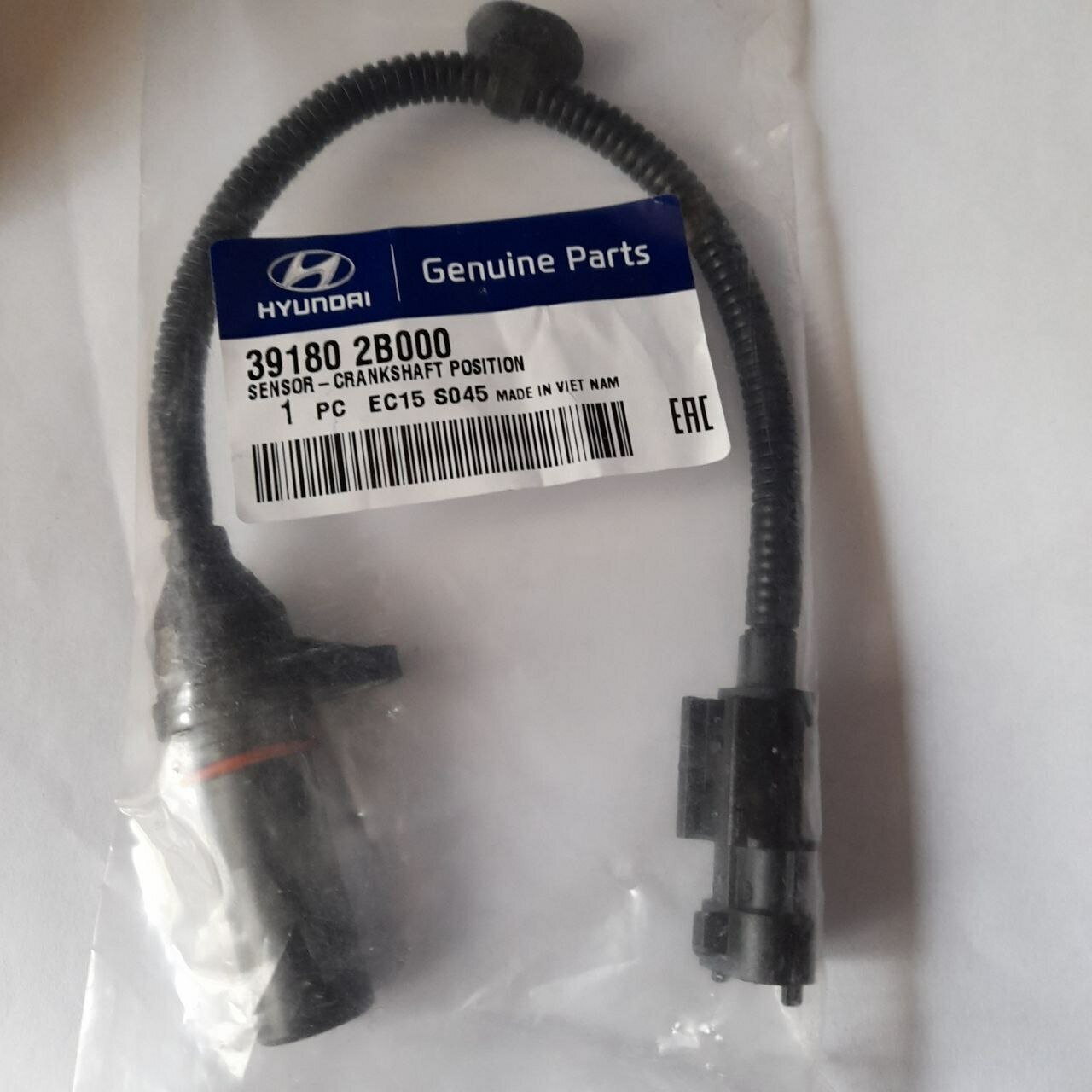 Датчик положения коленвала HYUNDAI/KIA, 391802B000