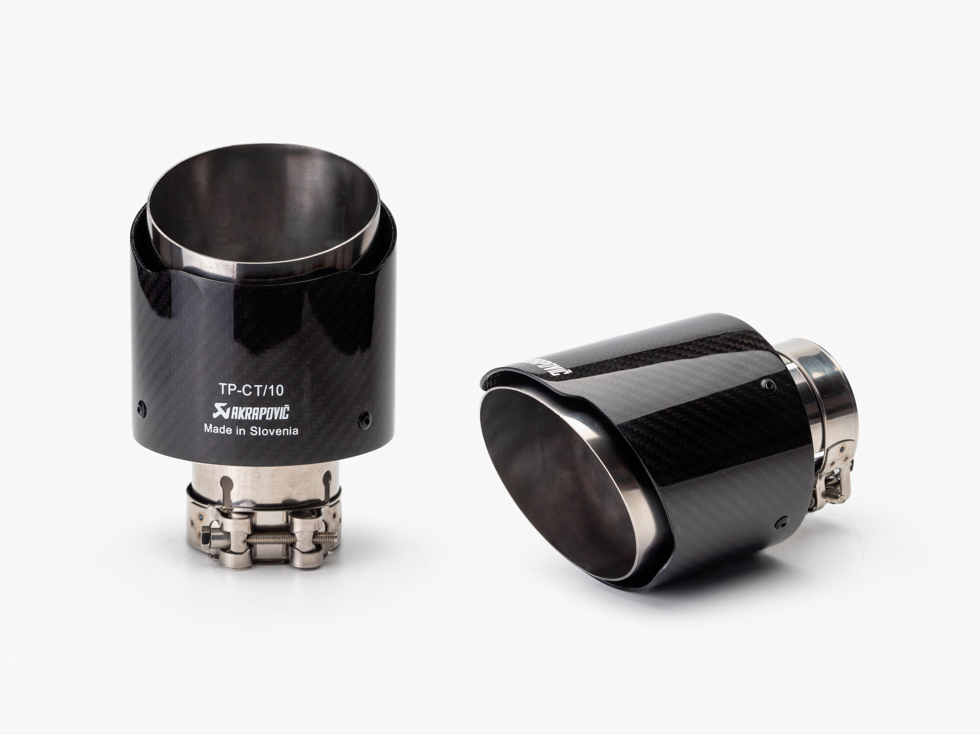 Насадки на глушитель Akrapovic 2 шт