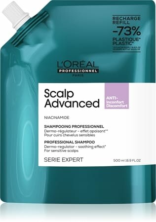 Шампунь для волос L'Oreal Professionnel Serie Expert Scalp Advanced, для чувствительной кожи головы, 500 мл