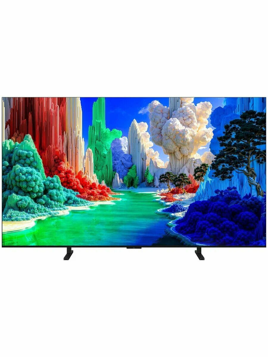 Телевизор TCL 65A400 (2026), 65", Slim QLED, 4K Ultra HD, Smart TV, Google TV, черный