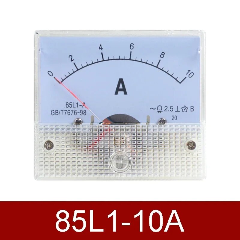 Амперметр 85L1-10A, 10A, аналоговый