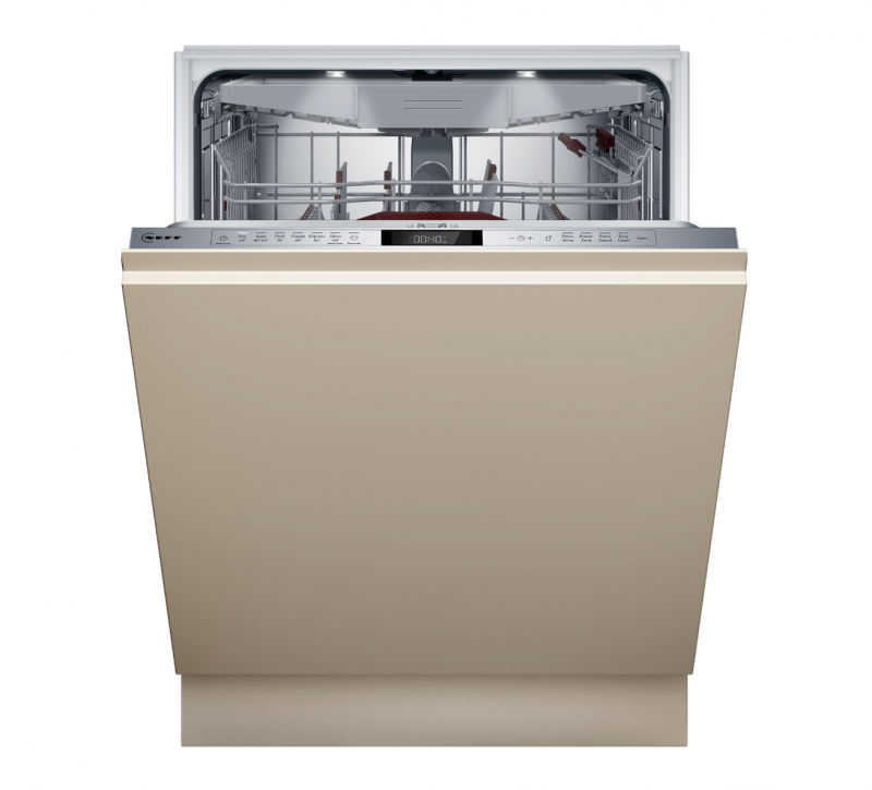 Посудомоечная машина встраиваемая Neff S157ZCX18E, полноразмерная, сушка с цеолитом, индикация времени на полу (Германия)