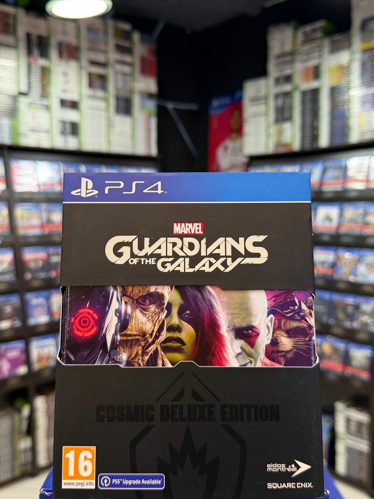 Игра Marvel Стражи Галактики Cosmic Deluxe Edition PS4 (Русская версия) (Box)