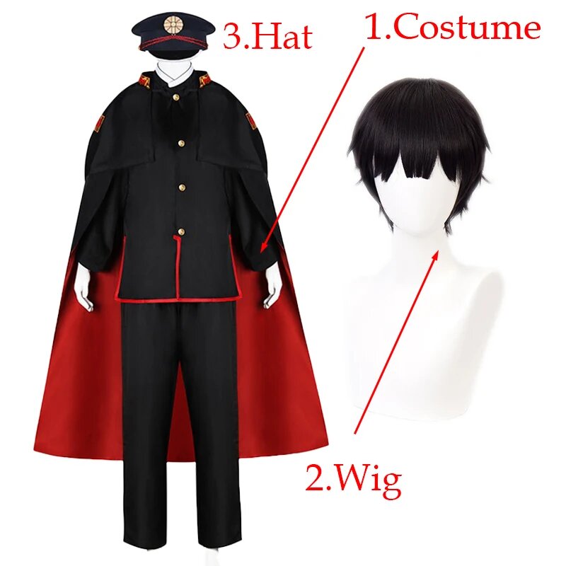 Костюм Аниме Ханако Кун, XXL, Costume Wig Hat