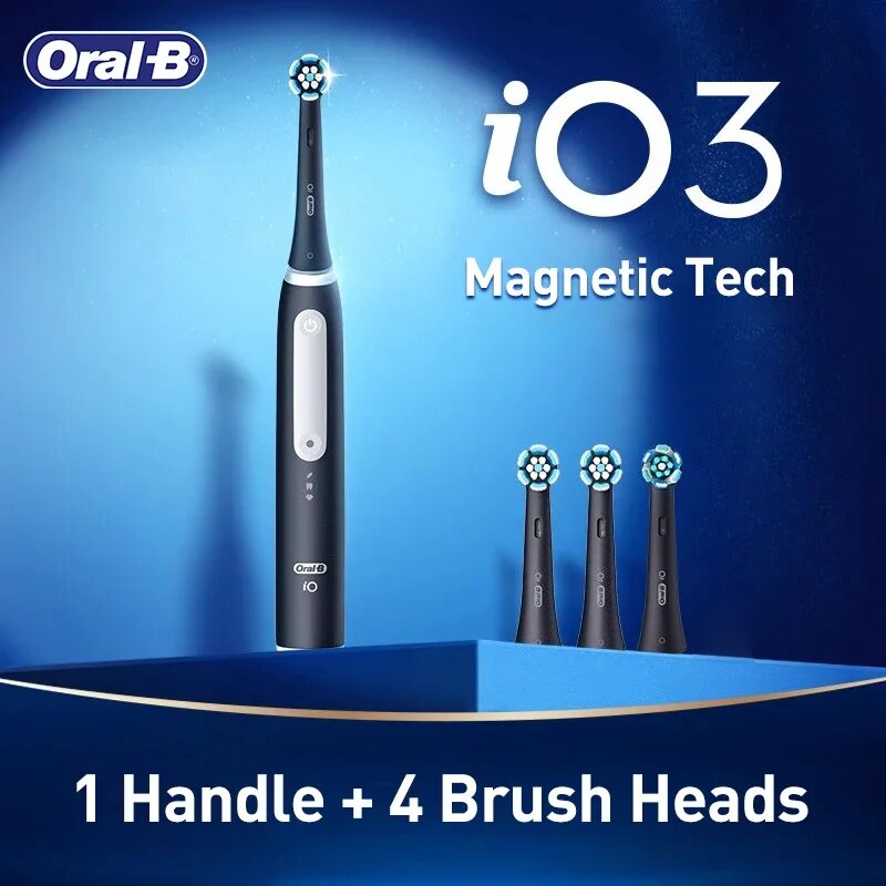 Oral-B iO3 Black электрическая зубная щетка