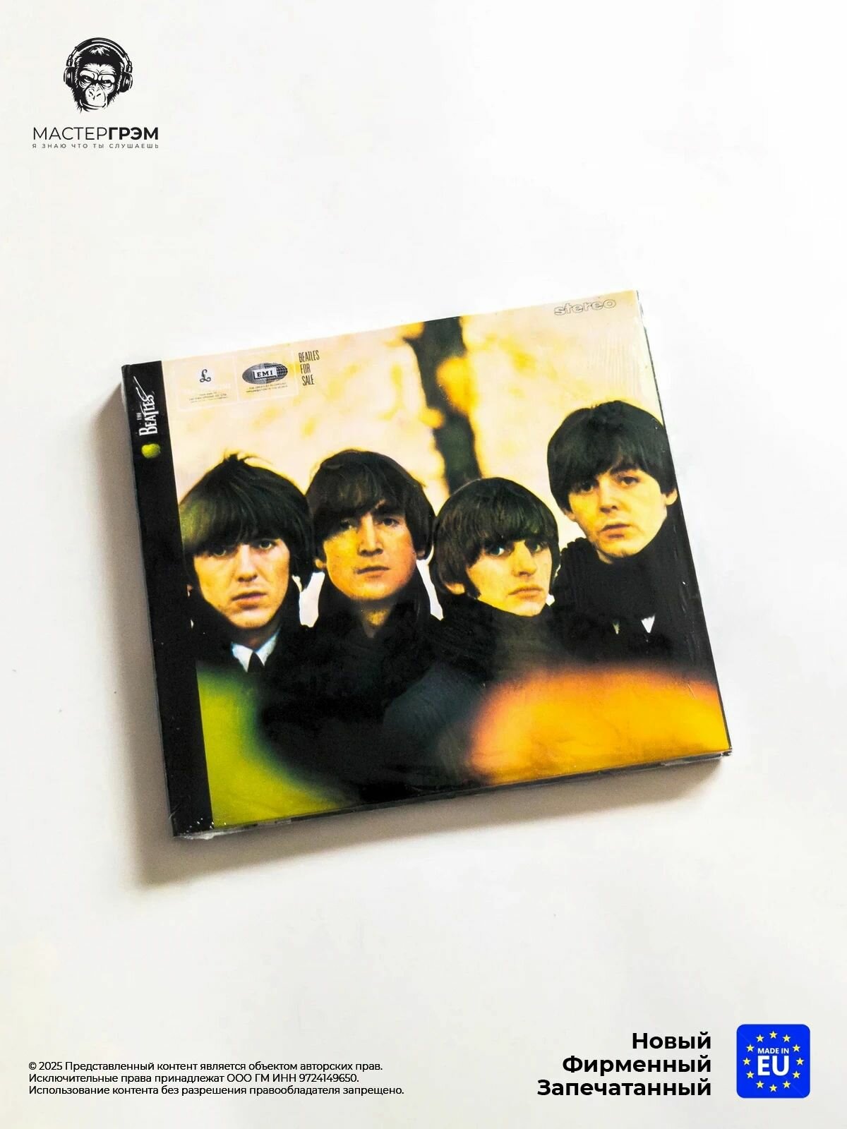 CD диск The Beatles - Beatles For Sale (CD) 2009, Digipack