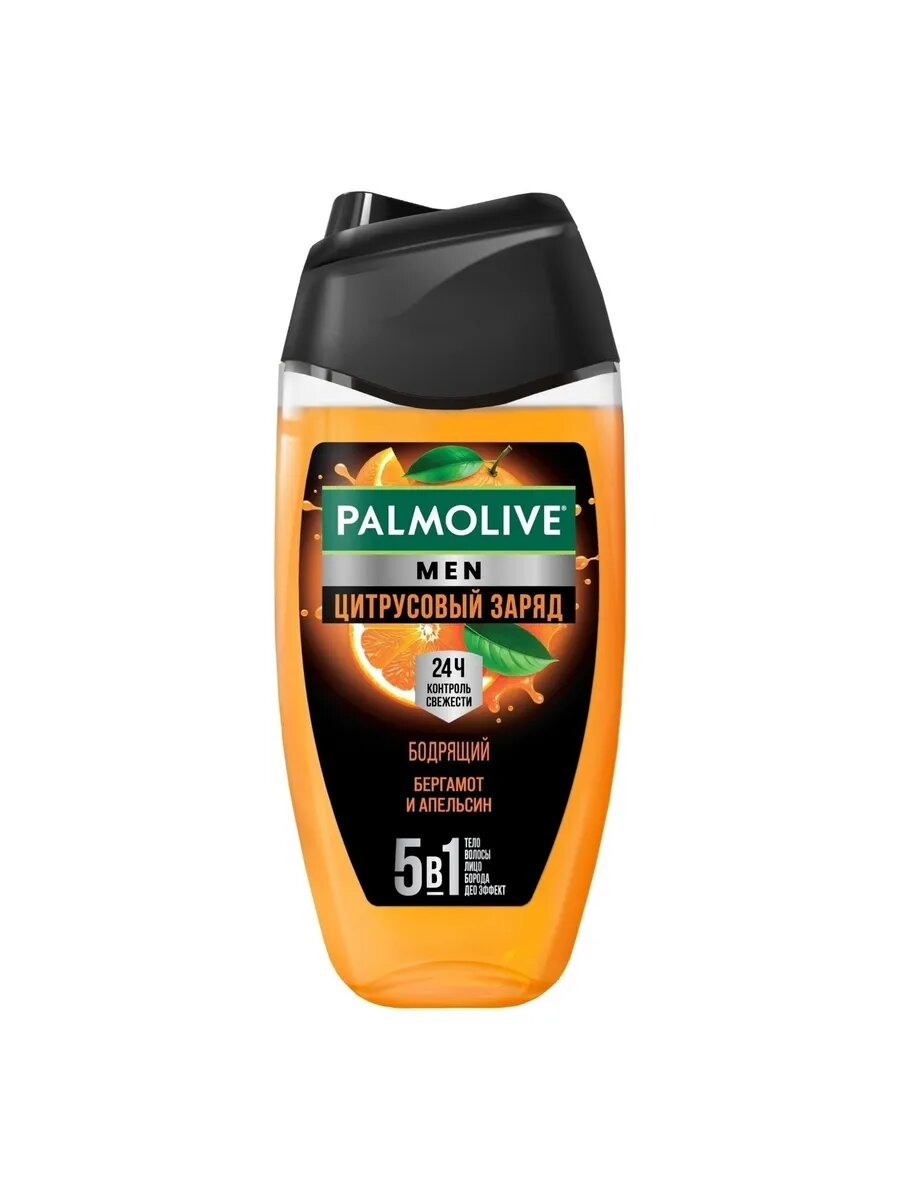 Гель-шампунь для душа Palmolive Men Бодрящий 3 в 1 цитрусовы