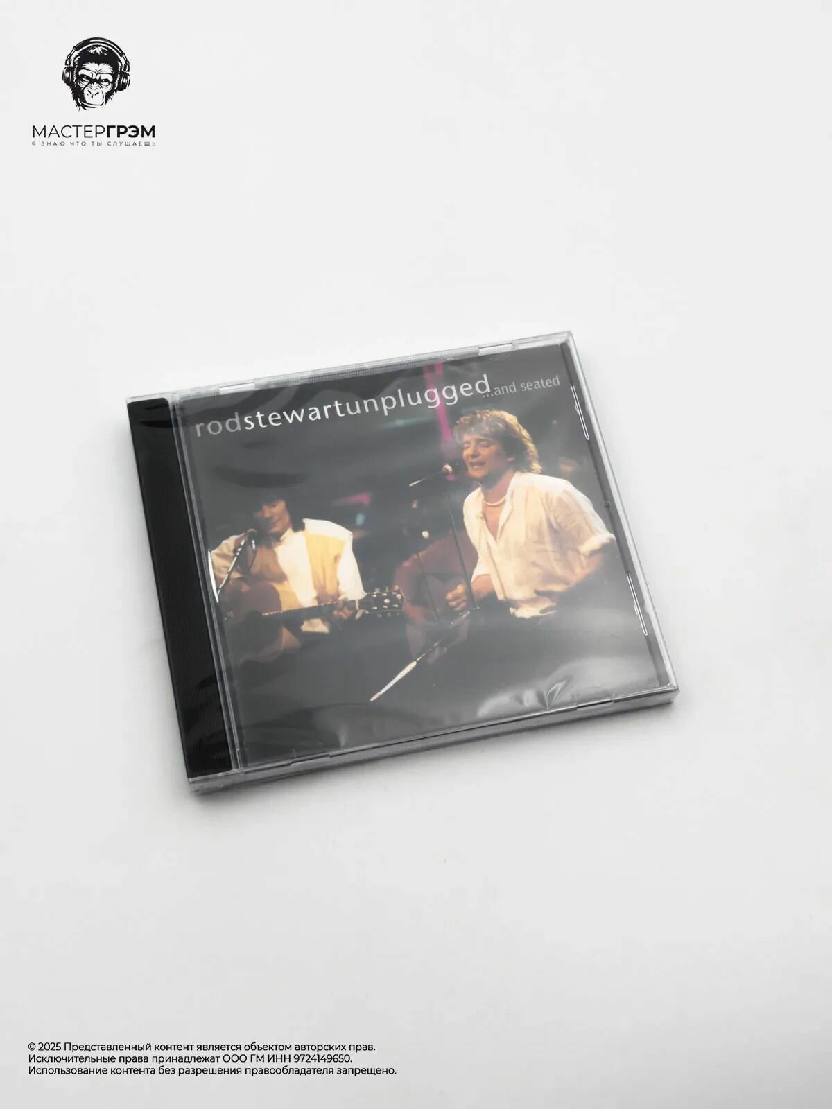 CD диск Rod Stewart - Unplugged. And Seated (CD) 2021, Jewel case