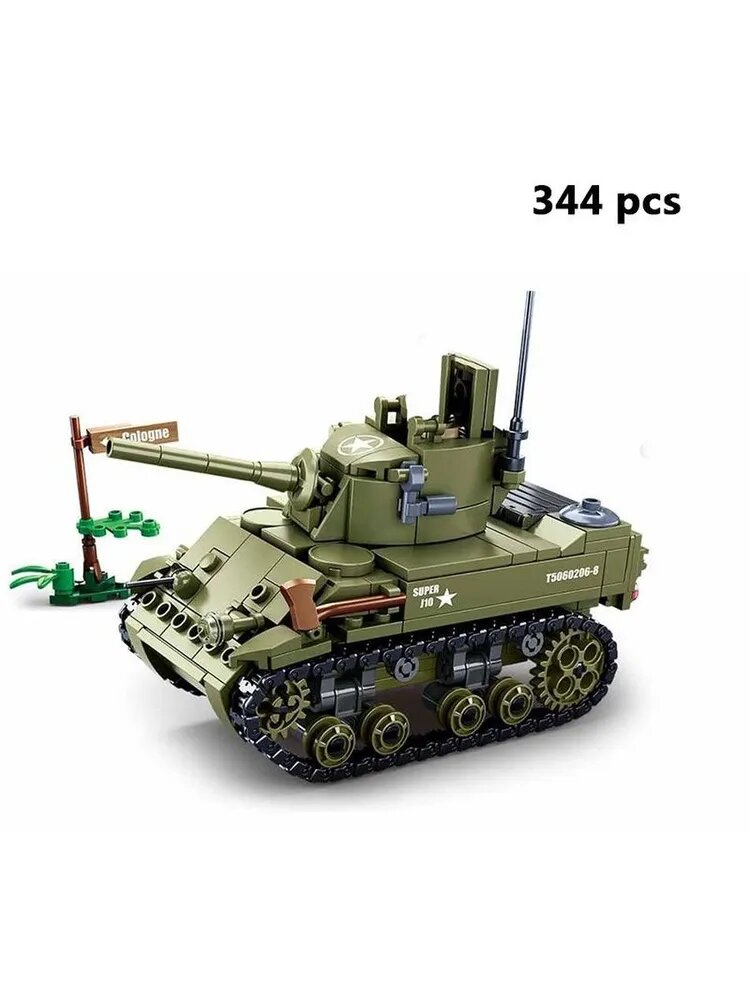 Модель самолета-бомбардировщика, строительные игрушки, военный танк, WW2, армейский грузовик, бронеавтомобиль, строительные блоки для детей