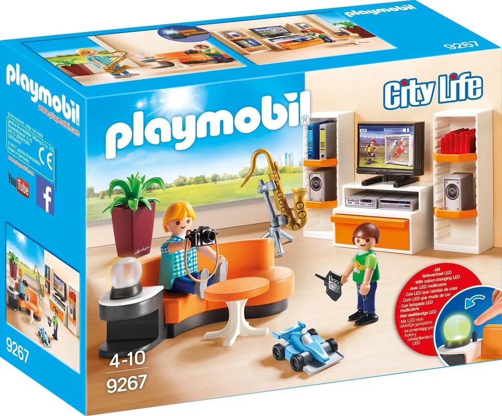 Playmobil-Мир Моби: Гостиная-9267