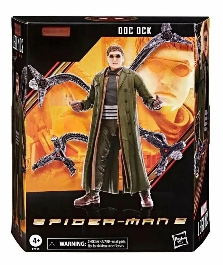 Hasbro фигурки Marvel Legends Series No Way Home Action Figures Dr. Octopus-16cm; Доктор Осьминог фигурки