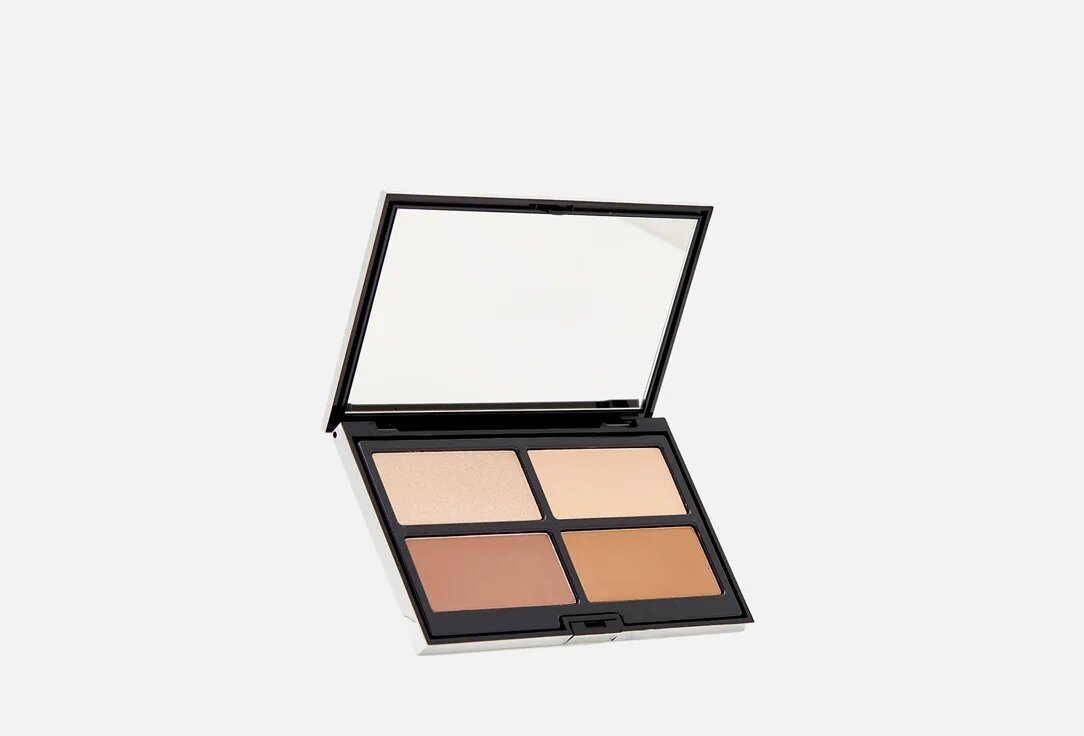Pupa CONTOURING & STROBING PALETTE Набор для контуринга 17.5 г 03, Темная кожа