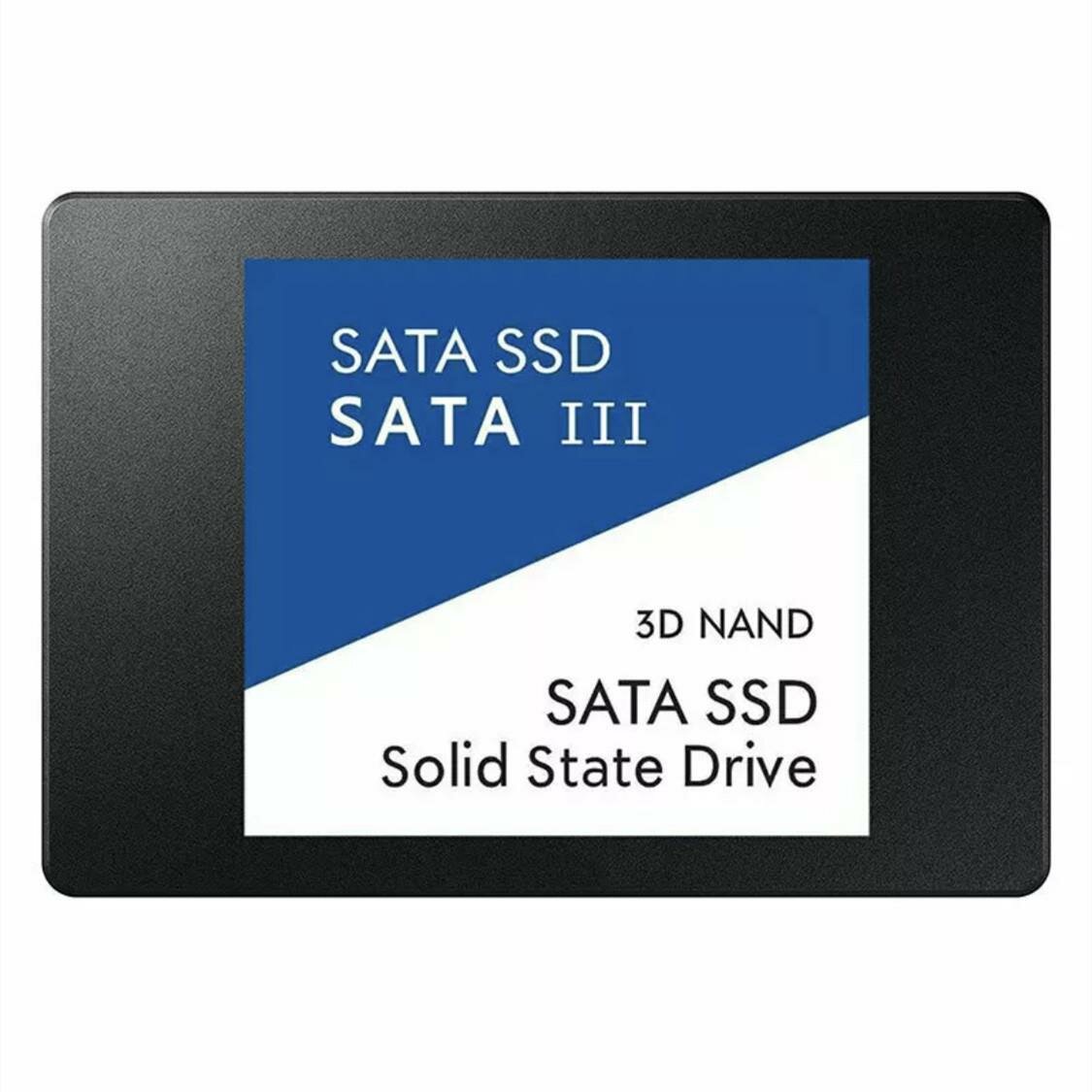 Высокоскоростной внутренний твердотельный накопитель с интерфейсом SATA3, 2.5inch SSD 1 ТБ для настольных и портативных компьютеров.